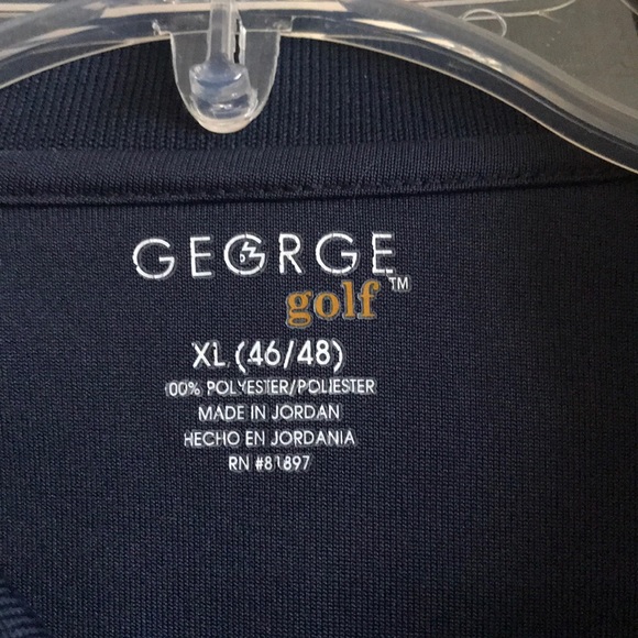 Shirts | Mens George Brand Xl Golf Shirt | Poshmark